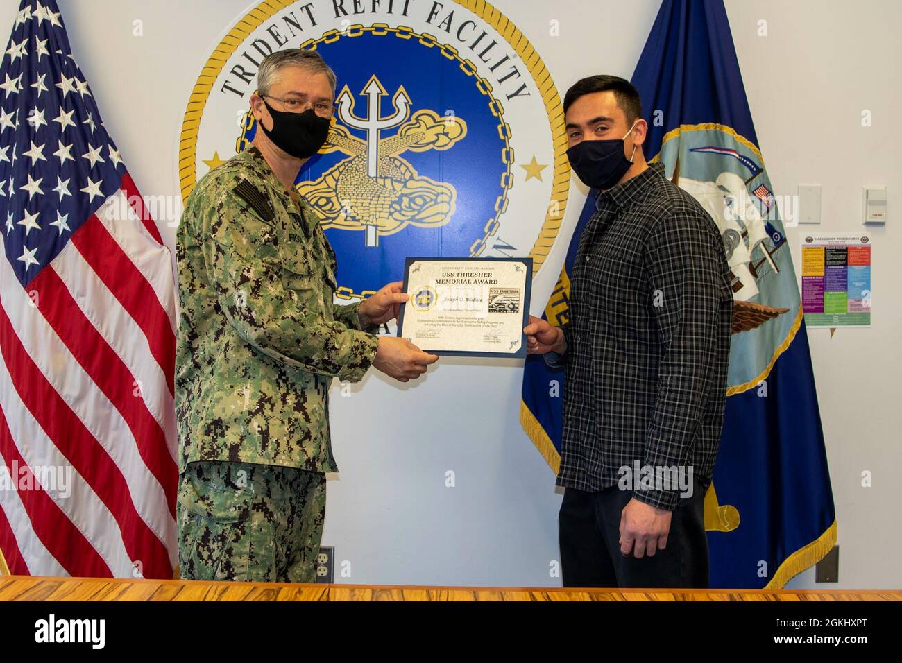 SILVERDALE, Wash. (April 27, 2021) – Capt. Robert Figgs, Commanding ...