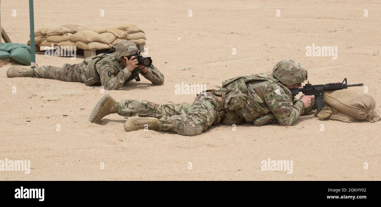 Spc. Abram Contreras, a mechanic with 36th Infantry Division, Task ...