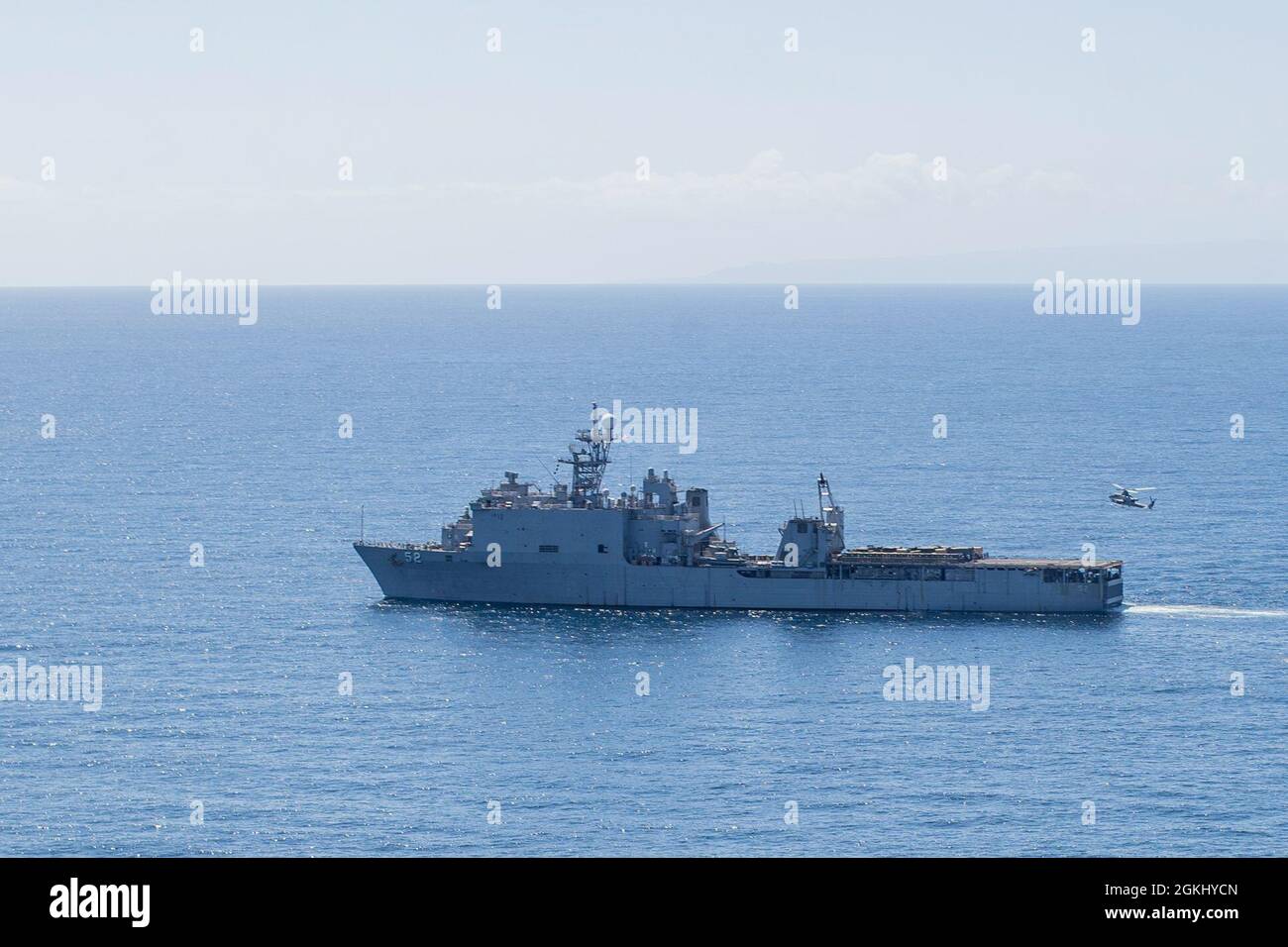 PACIFIC OCEAN (April 27, 2021) A U.S. Marine Corps AH-1Z Viper assigned ...