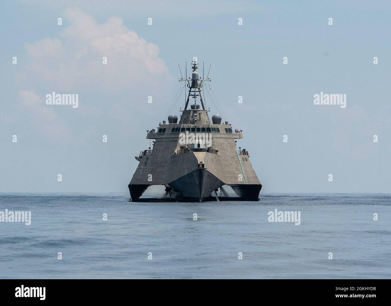 PACIFIC OCEAN (April 27, 2021) The Independence-variant littoral combat ...