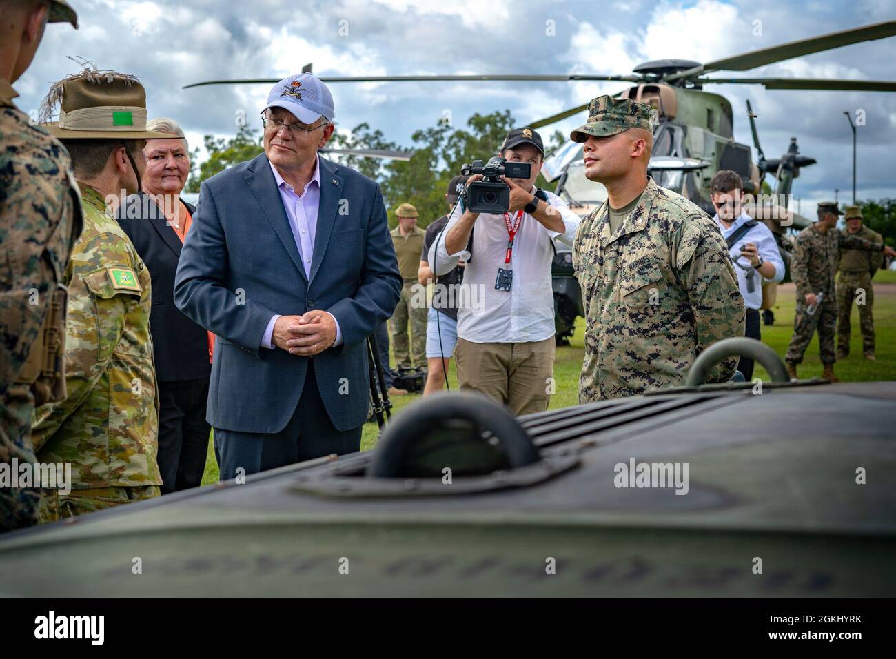 The Honorable Scott Morrison, the Prime Minister of Australia, speaks ...