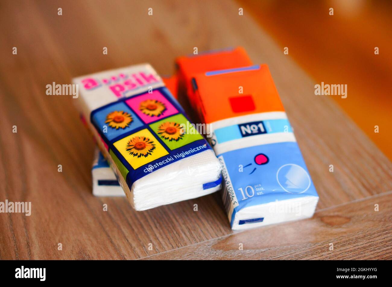 Packet of tissues hi-res stock photography and images - Alamy
