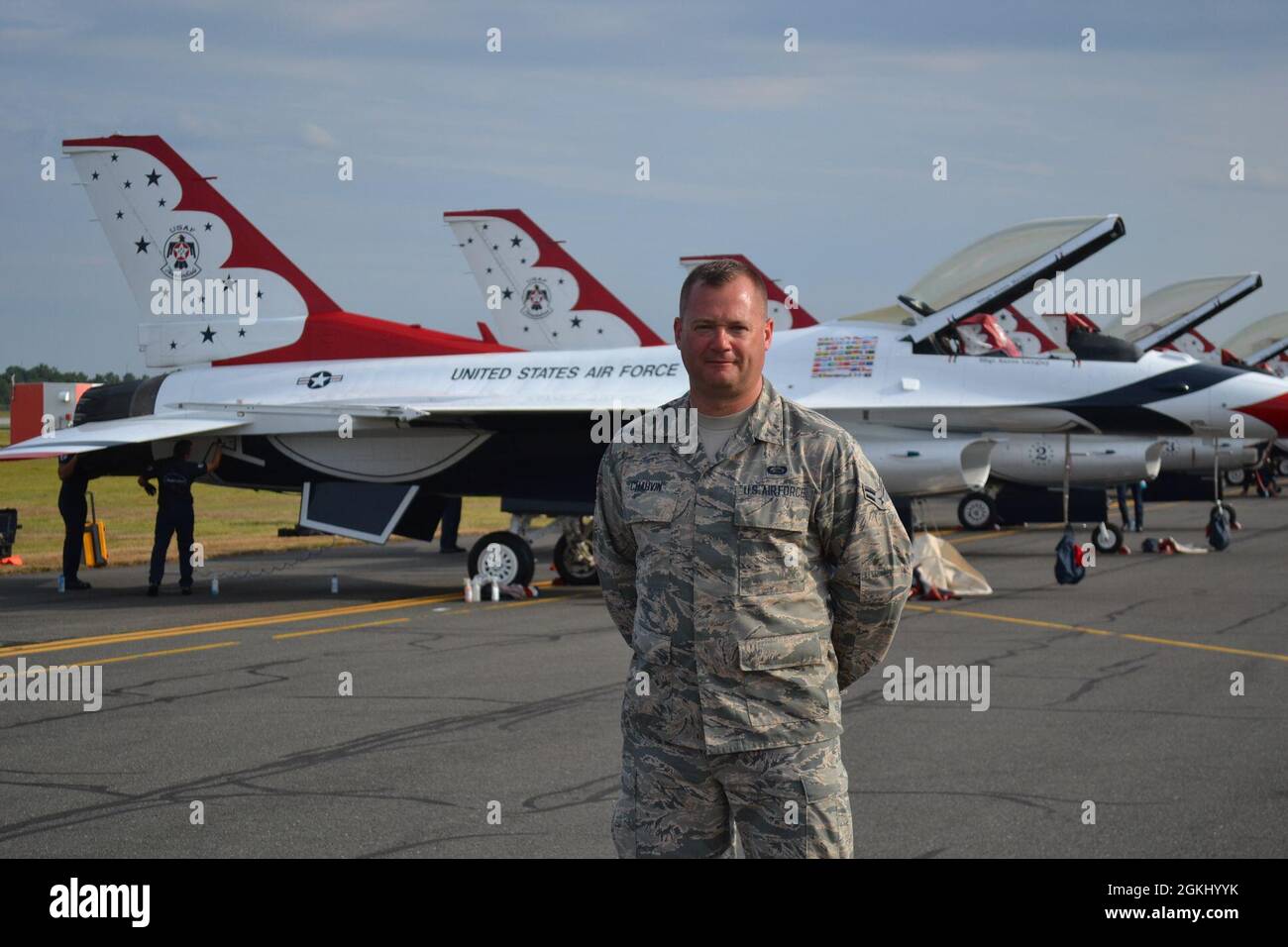 Senior Airman Troy Chauvin of the 104th Fighter Wing, Barnes Air ...