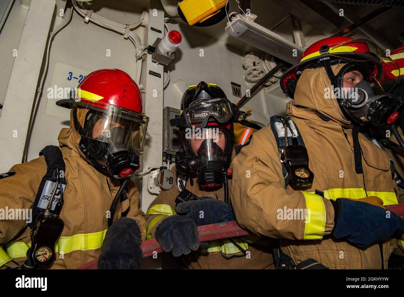 NAVAL STATION ROTA, Spain (April 28, 2021) Firefighters attached to ...