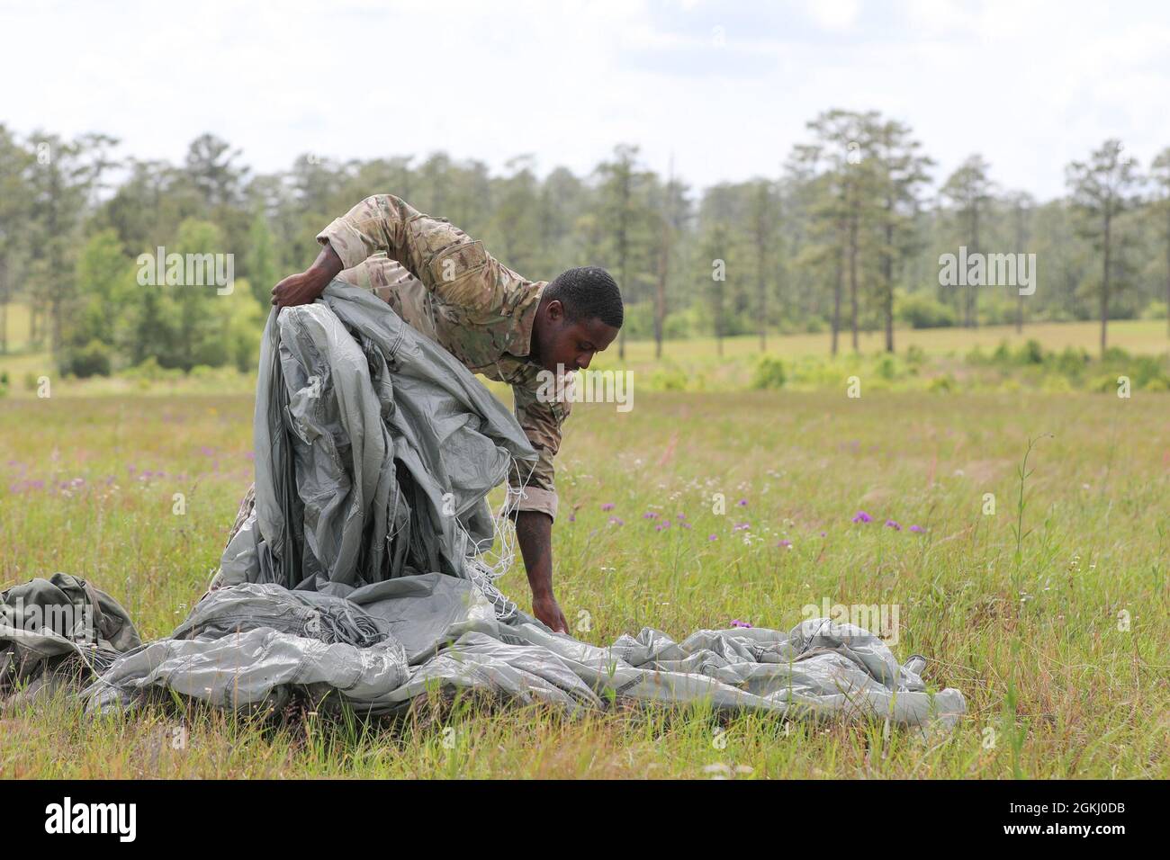 U.S. Army Sgt. Brandon Brown, culinary specialist, with Echo Company ...
