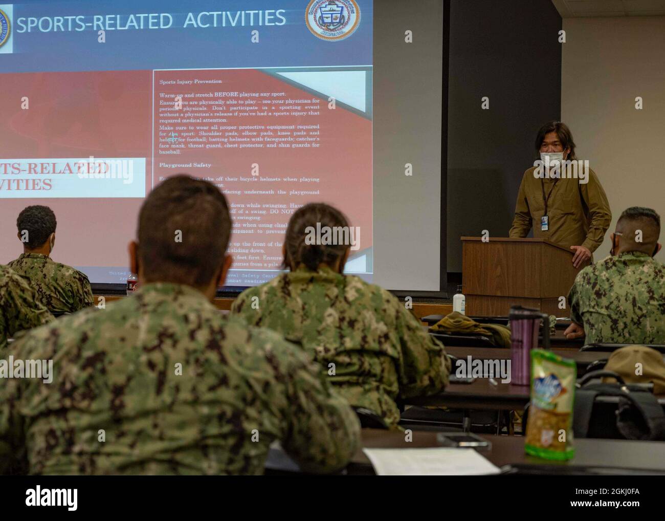 CAMP SHIELDS, Japan (Apr. 28, 2021) Takashi Ashimine, assigned to ...