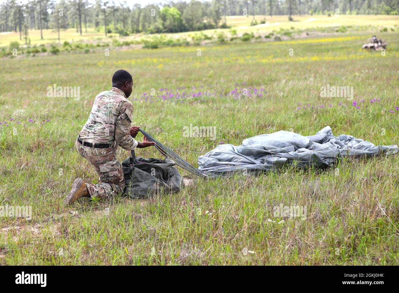U.S. Army Sgt. Brandon Brown, culinary specialist, with Echo Company ...