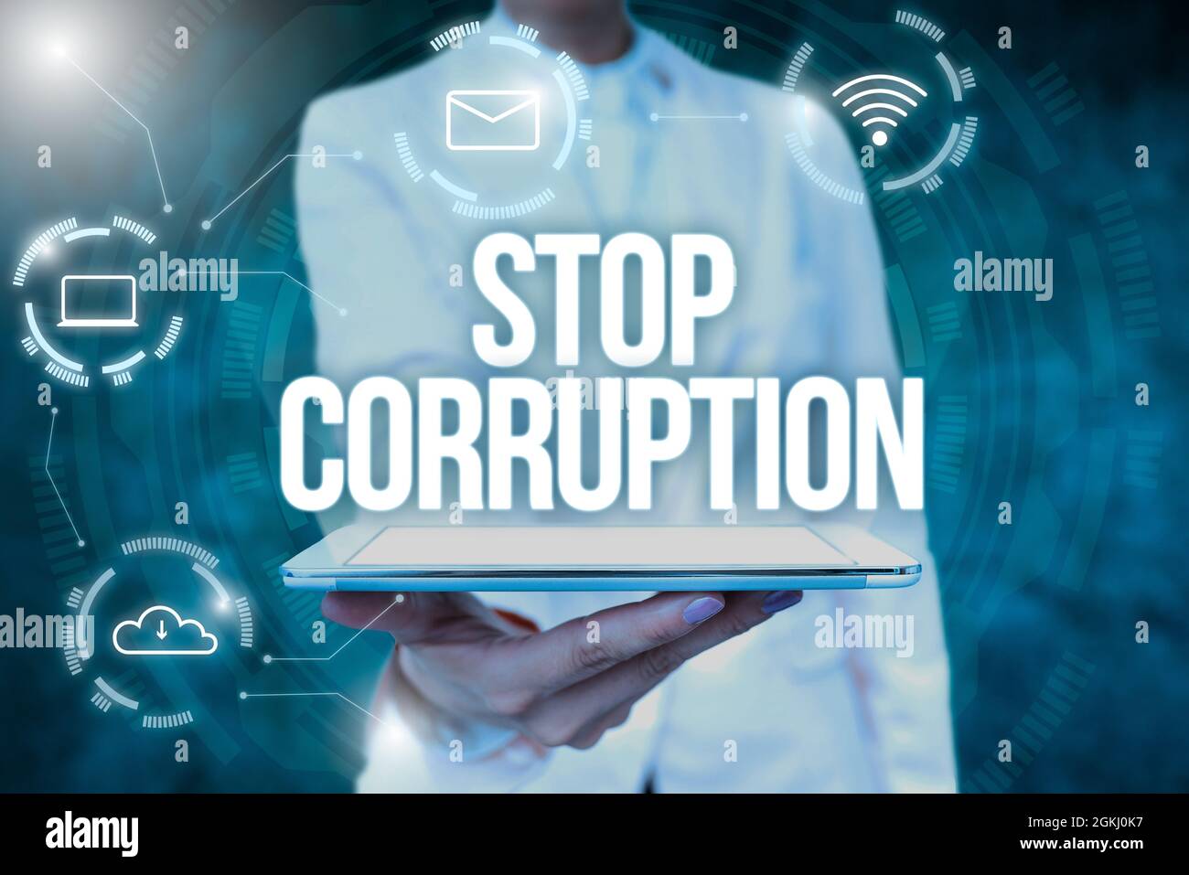 Text Showing Inspiration Stop Corruption Internet Concept Put An End text-showing-inspiration-stop-corruption-internet-concept-put-an-end