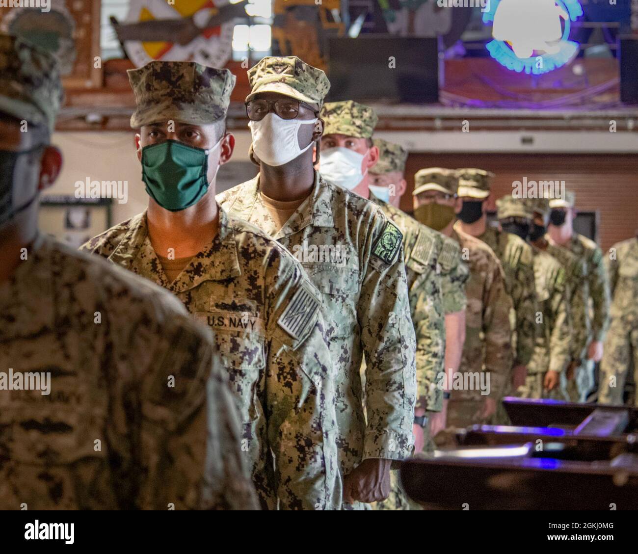 CAMP LEMONNIER, Djibouti (April 28, 2021) Troops stationed at Camp ...