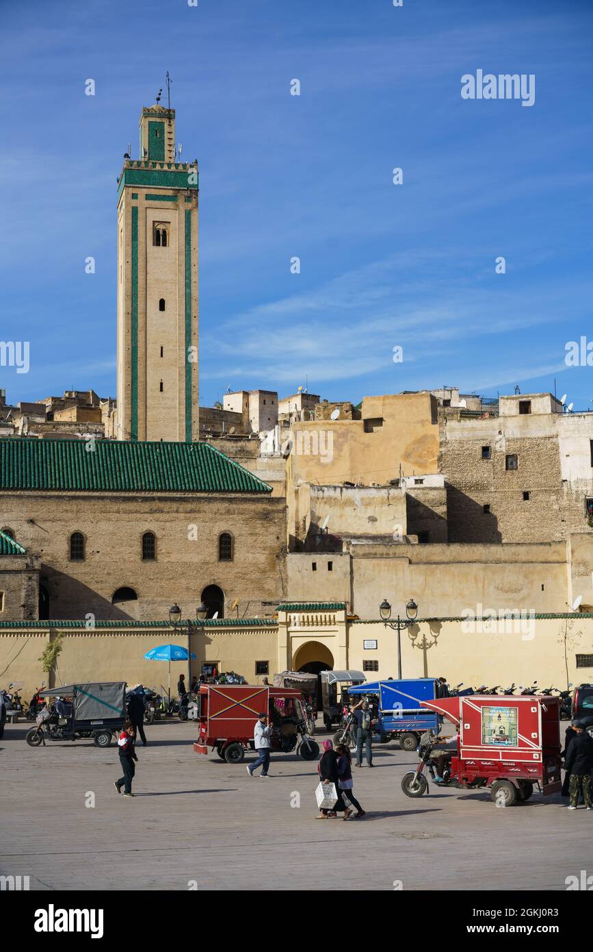 Street of the Fez, Morocco, Africa Stock Photo - Alamy