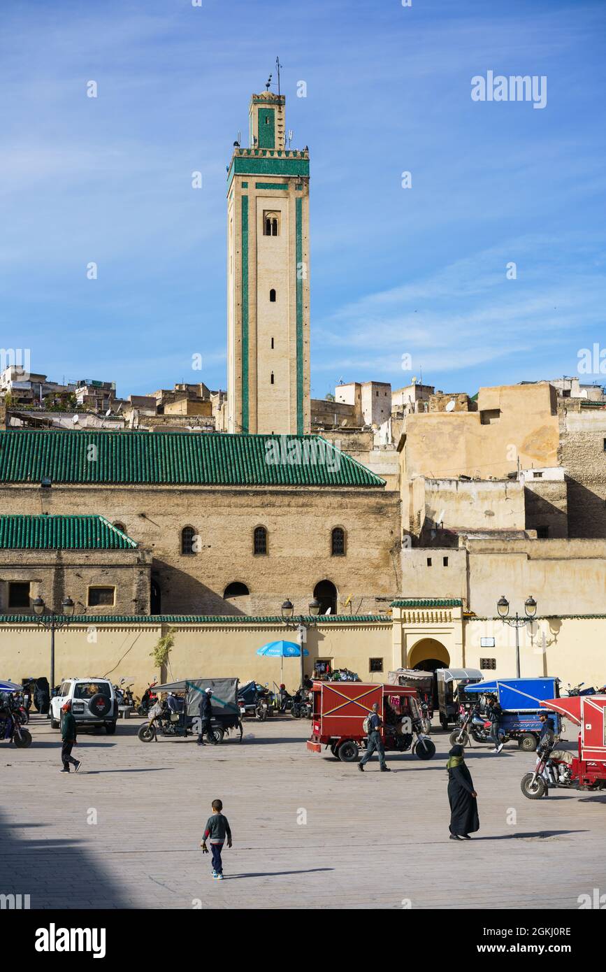 Street of the Fez, Morocco, Africa Stock Photo - Alamy