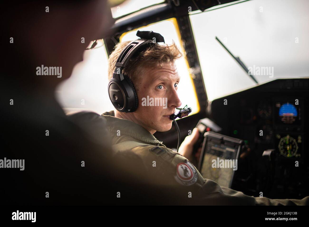 U.S. Air Force Capt. Joeseph Stern, an aviator with the 187th Airlift ...