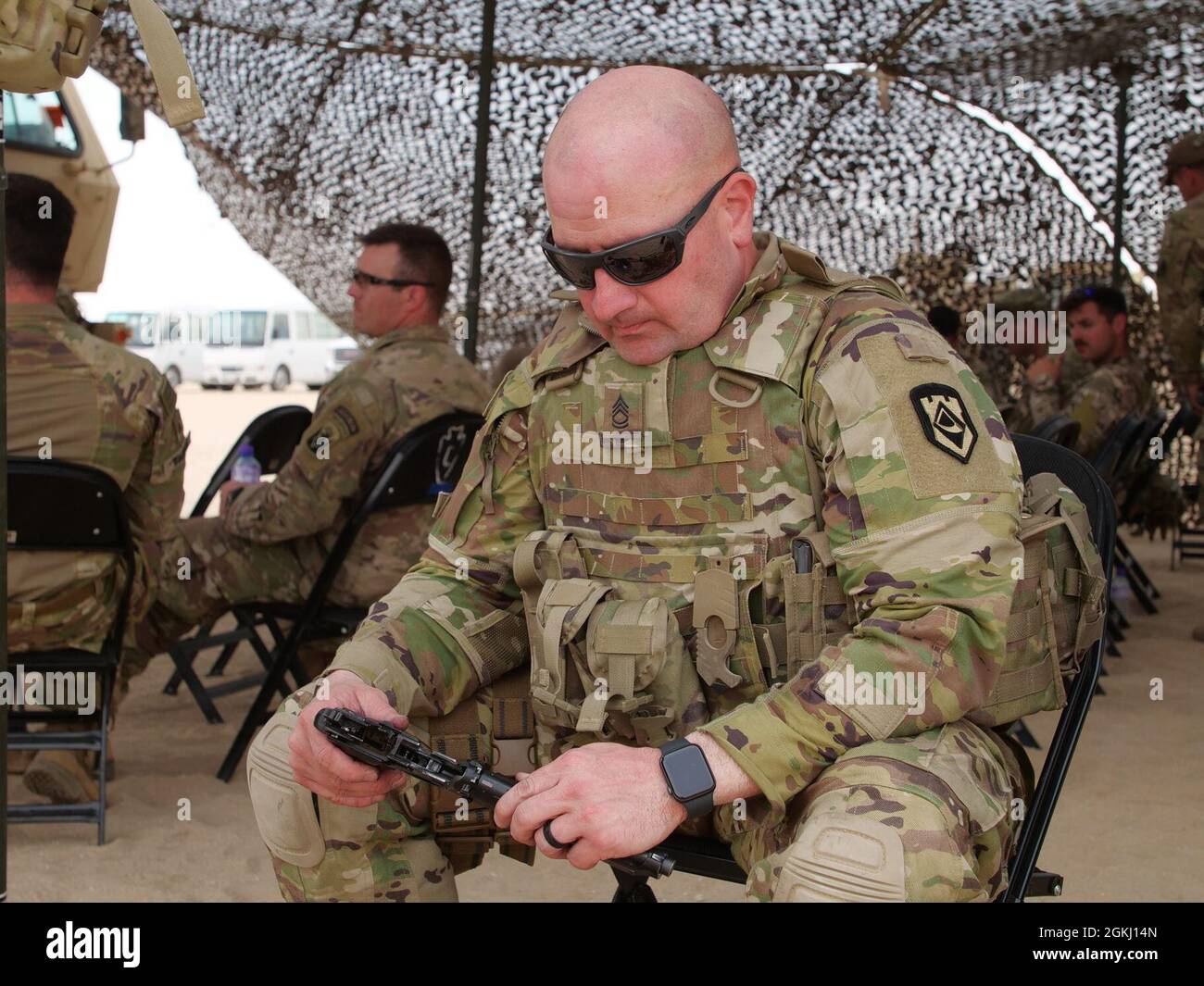 111th Theater Engineer Brigade Soldiers Compete in the 36th Infantry ...