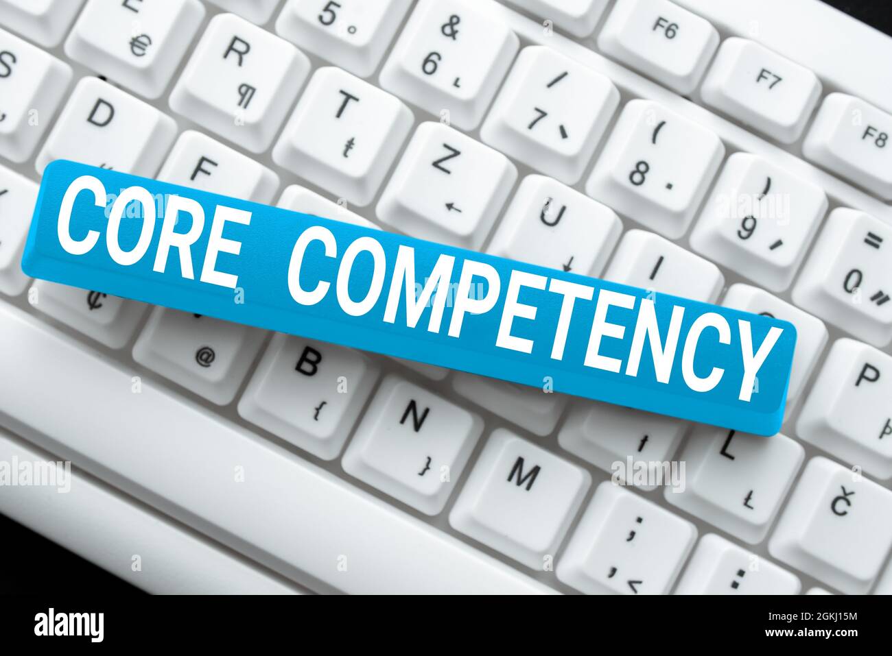 Writing displaying text Core Competency. Word Written on harmonized ...