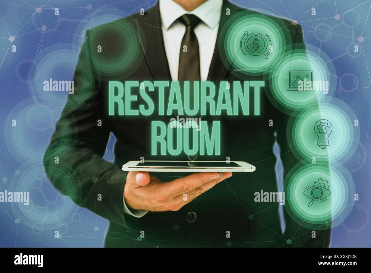 Text showing inspiration Restaurant Room. Business concept showing pay ...