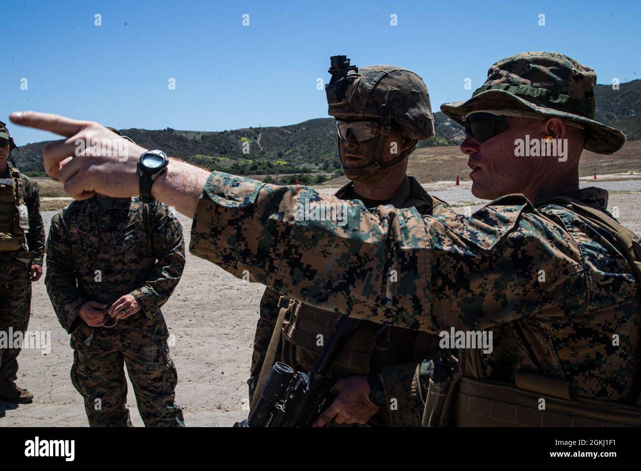 Marine combat instructor hi-res stock photography and images - Alamy