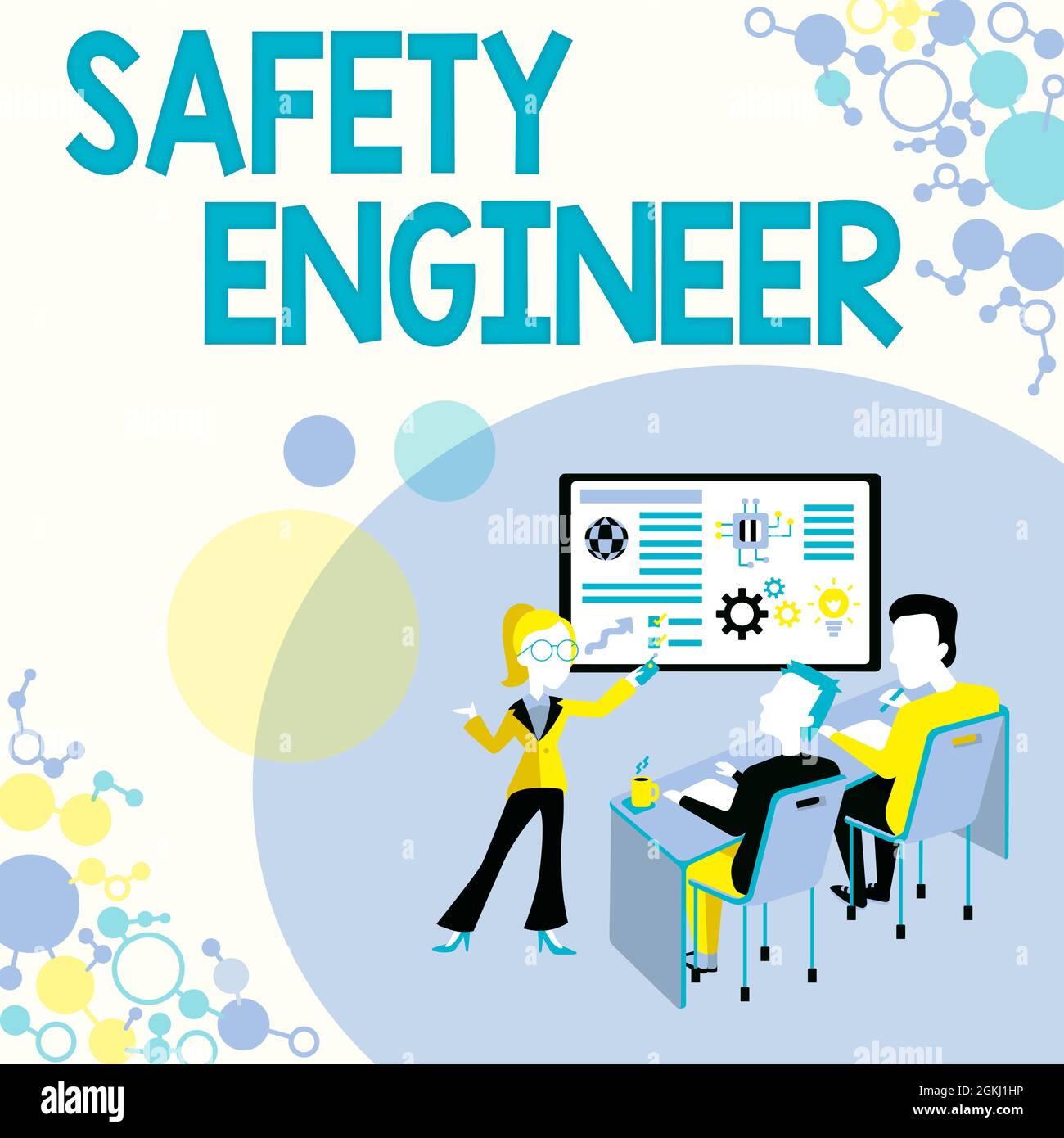 Text showing inspiration Safety Engineer. Conceptual photo person who ...