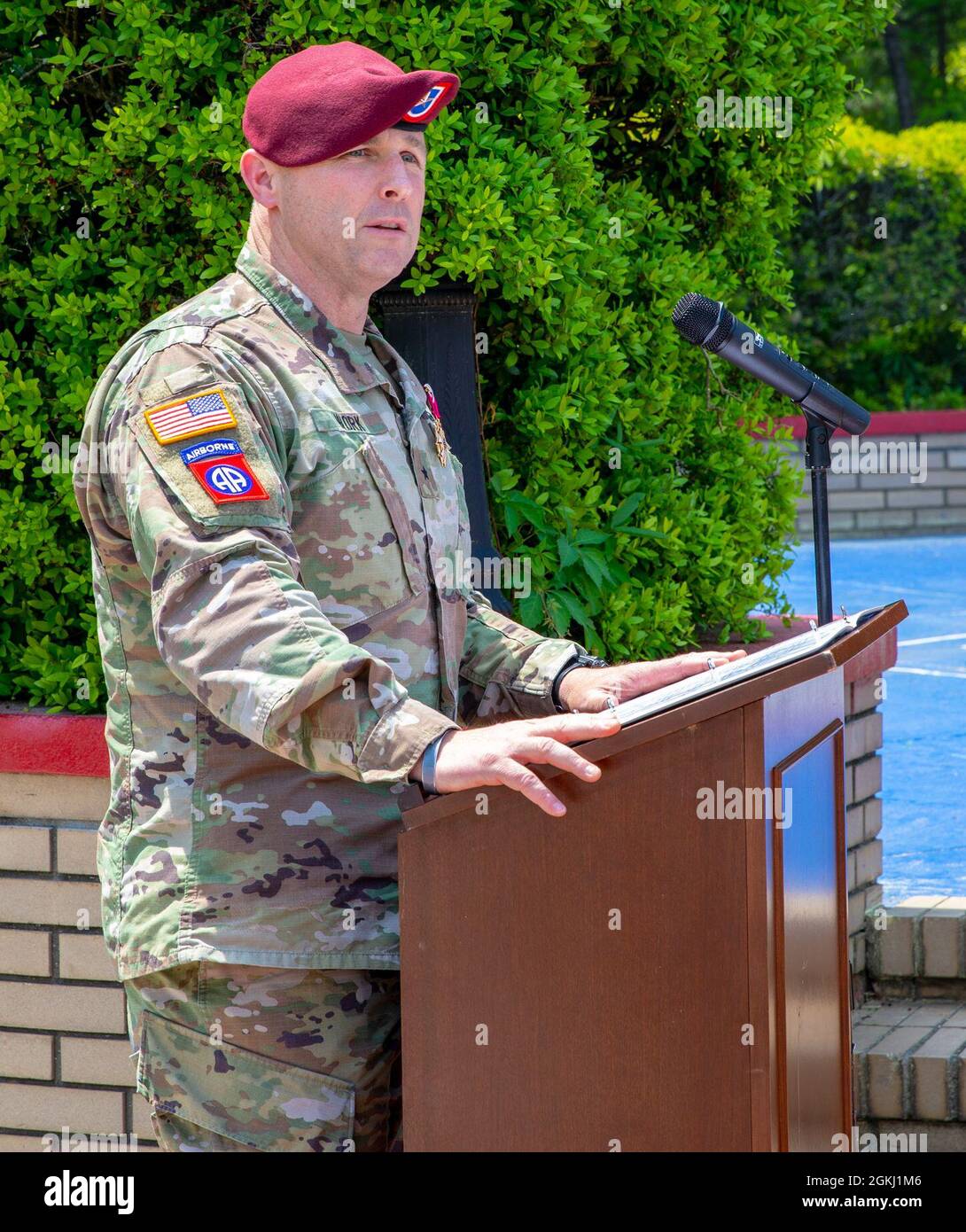 Brig. Gen. James Patrick Work, Deputy Commander of the 82nd Airborne ...