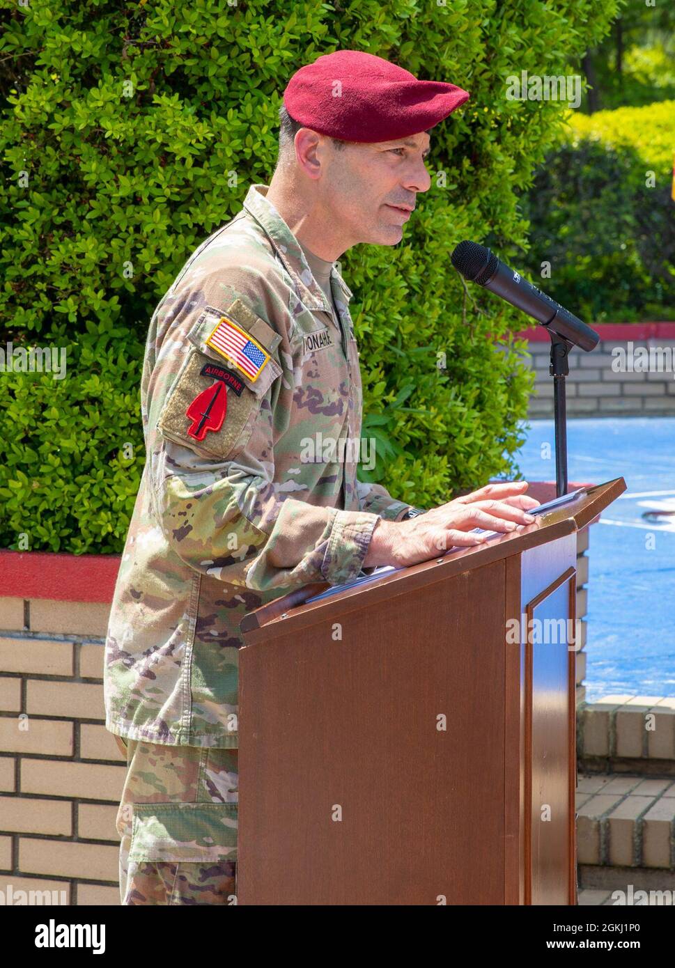 Maj. Gen. Christopher Donahue, Commanding General of the 82nd Airborne ...