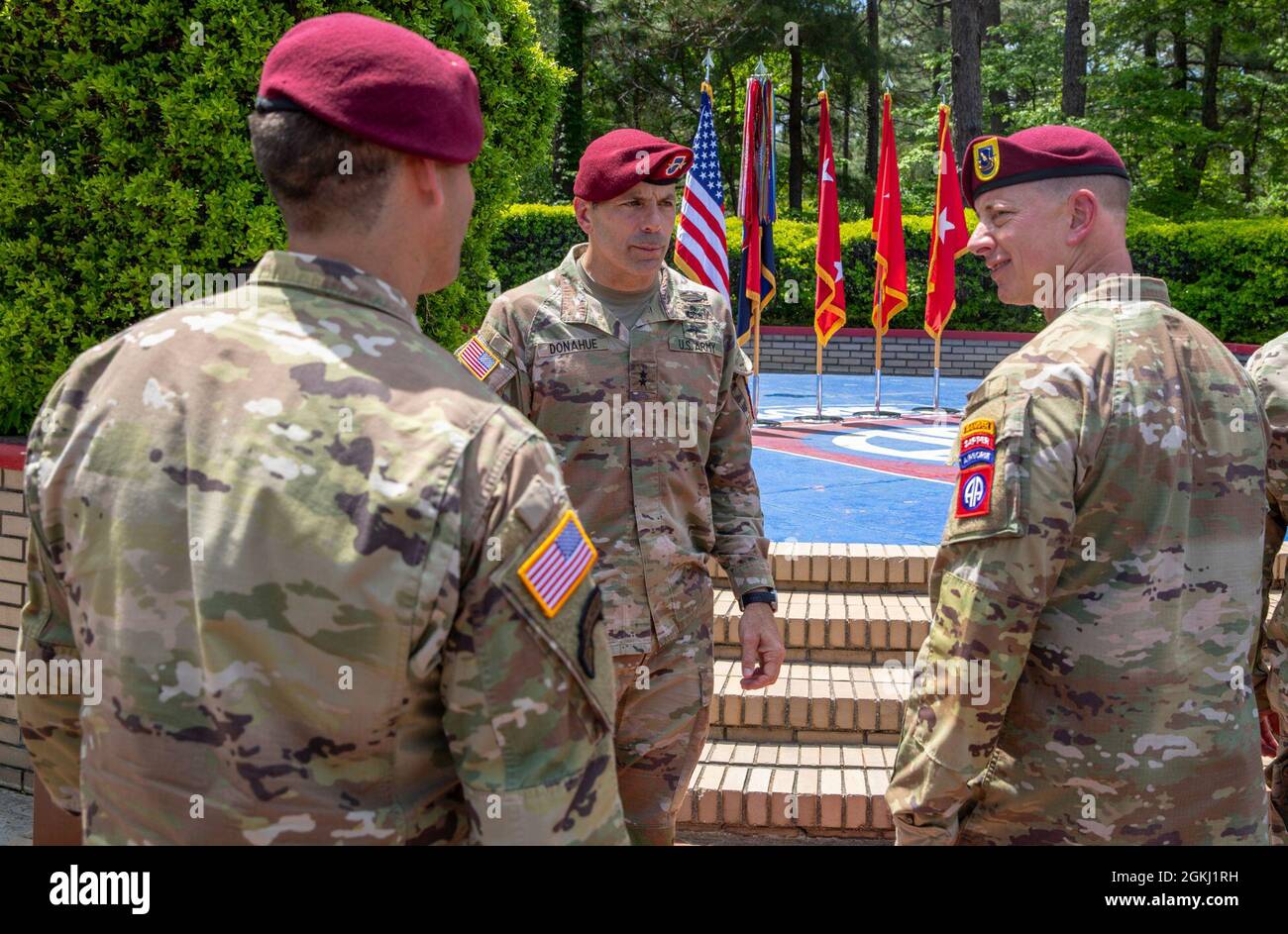 Maj. Gen. Christopher Donahue, Commanding General of the 82nd Airborne ...
