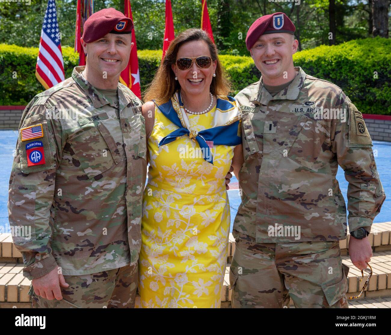 Brig. Gen. James Patrick Work, Deputy Commander of the 82nd Airborne ...
