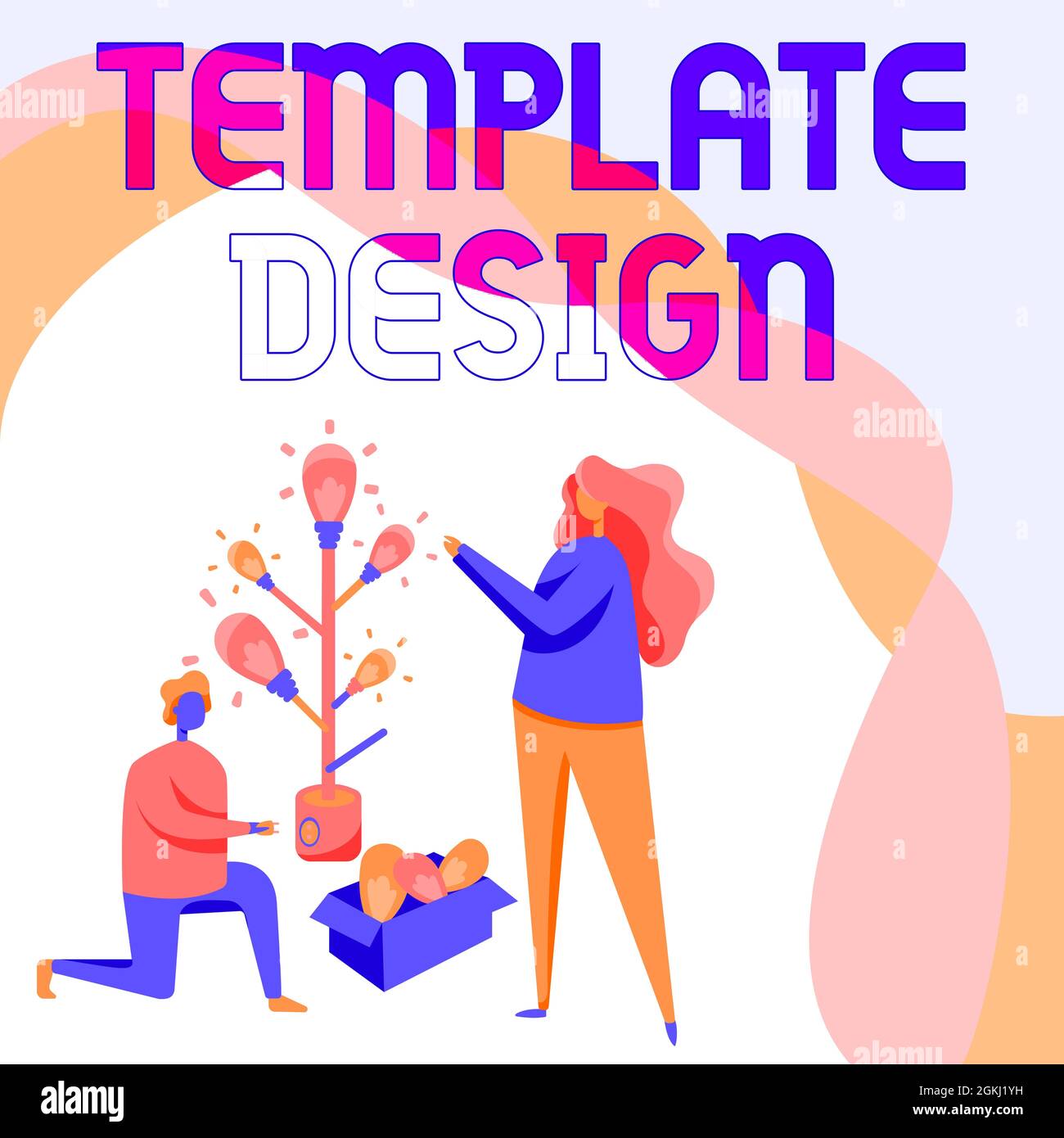 Text showing inspiration Template Design. Business approach an overall ...