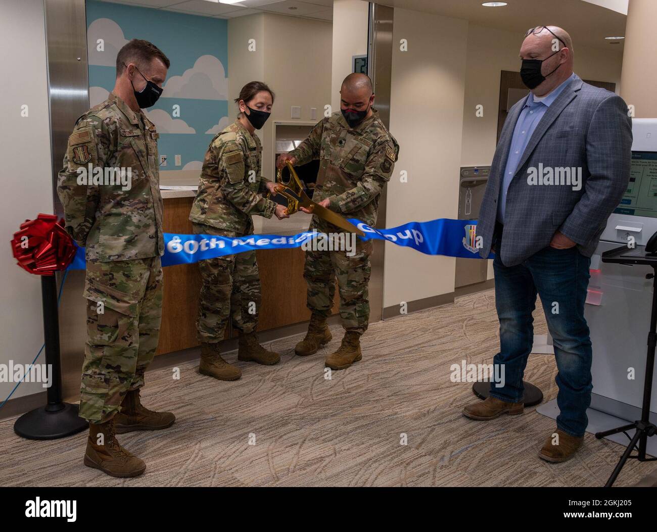From left to right, U.S. Air Force Col. Keegan Lyons, 60th Medical ...