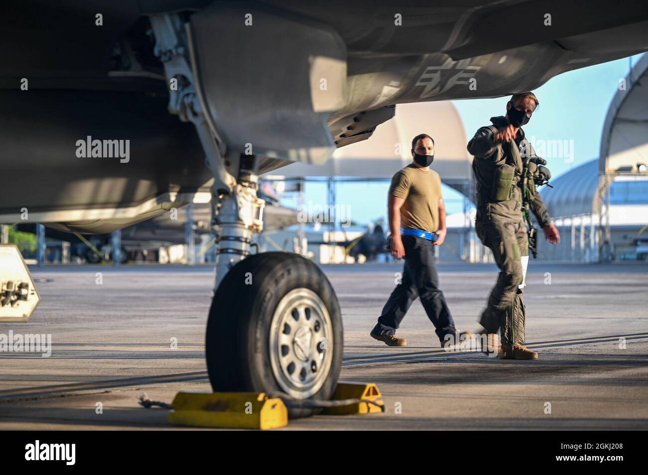 U.S. Air Force Maj. Robert Hicks, 58th Fighter Squadron pilot, and ...