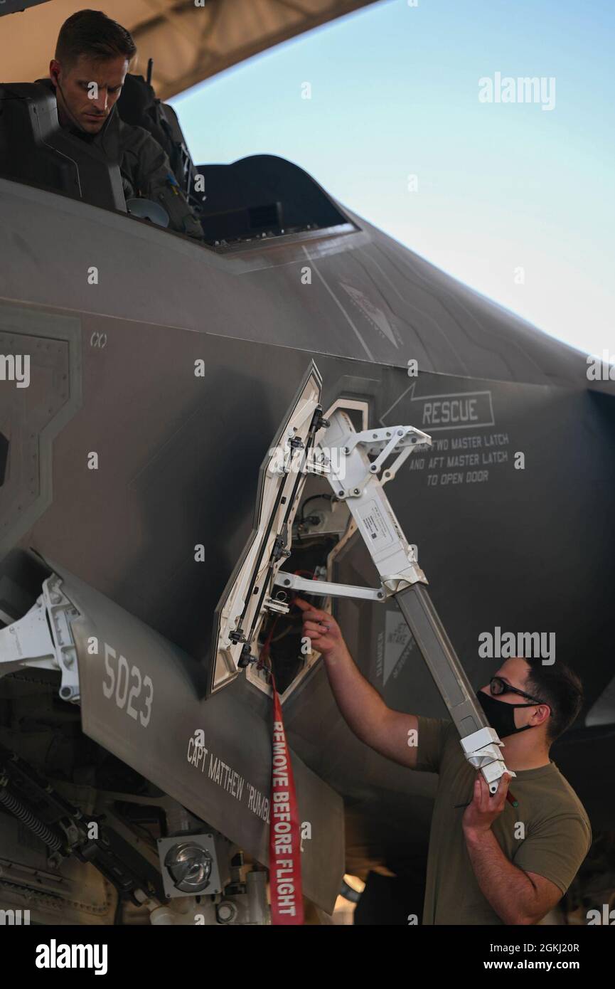 U.S. Air Force Maj. Robert Hicks, 58th Fighter Squadron pilot, and ...