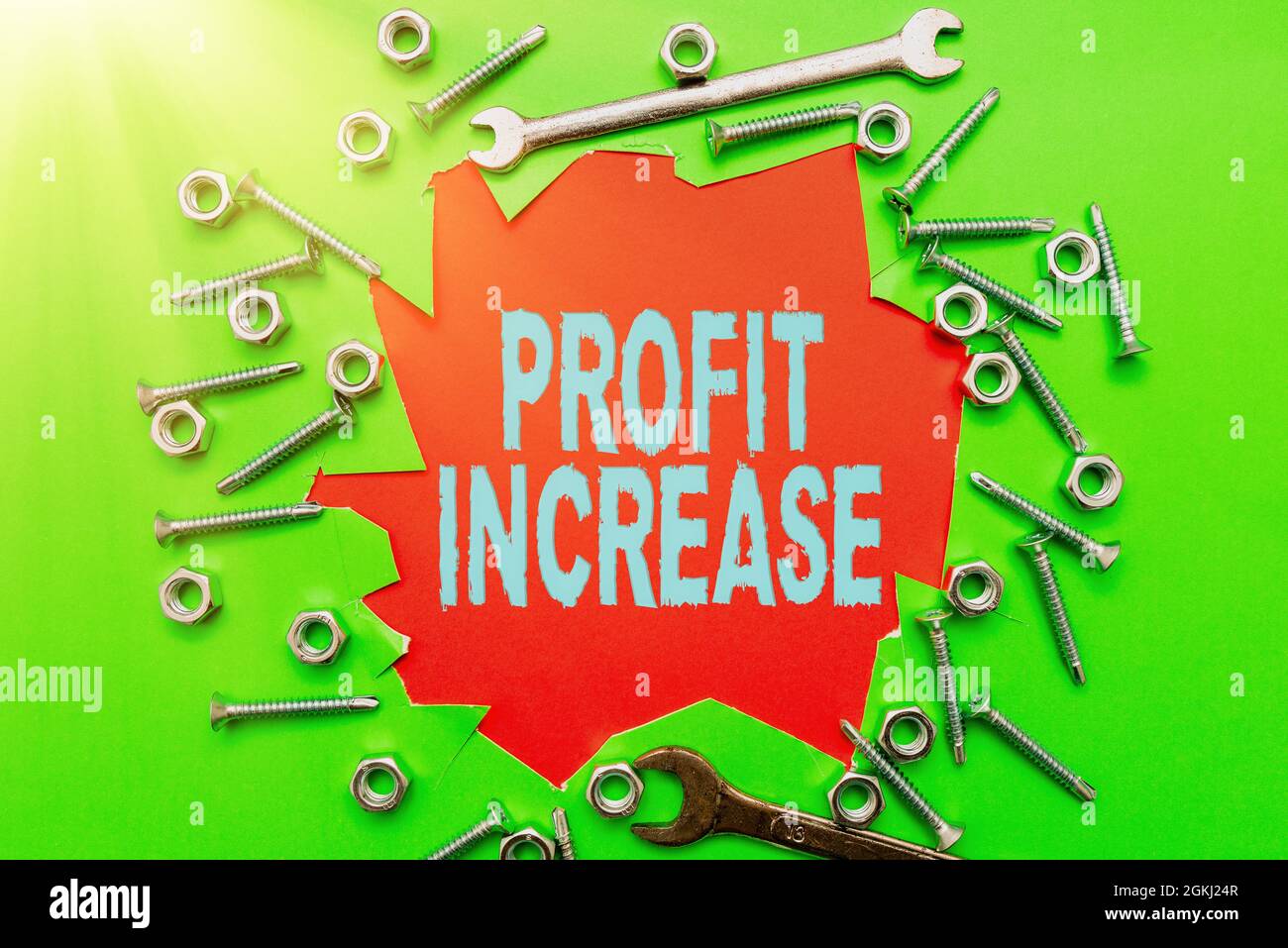 Handwriting text Profit Increase. Concept meaning the growth of revenue ...