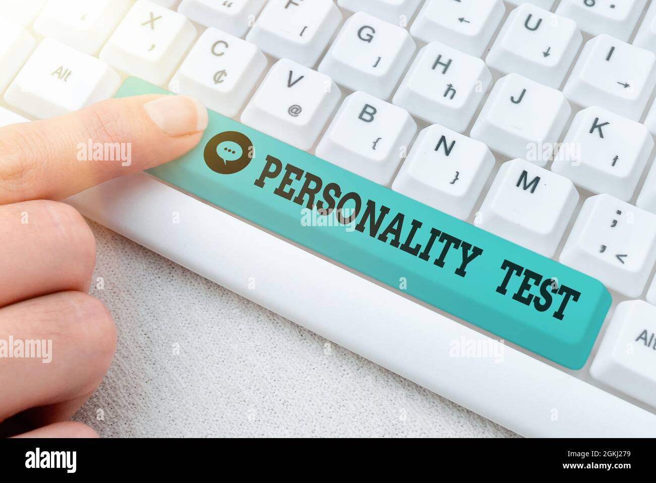 Conceptual display Personality Test. Conceptual photo A method of ...