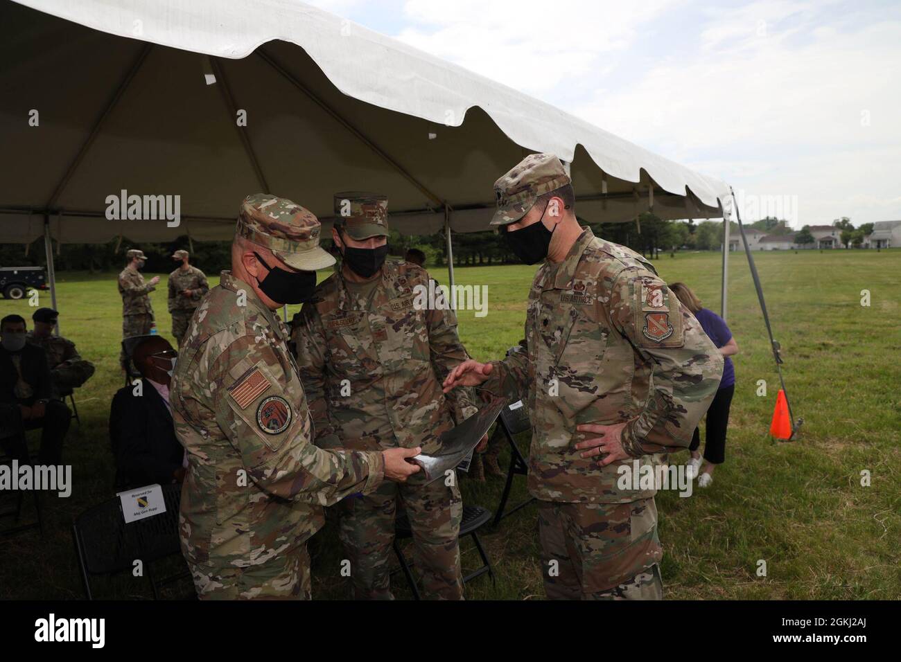 (Left) U.S. Air Force Maj. Gen. Ricky Rupp, Air Force District of ...