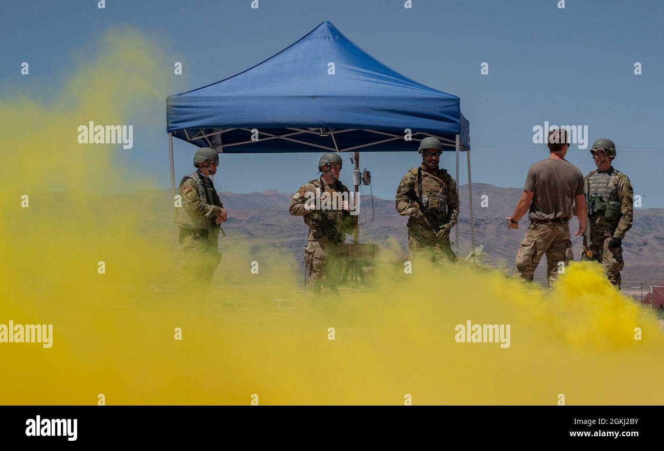 Airman in different career fields from the 58th Rescue Squadron (RQS ...