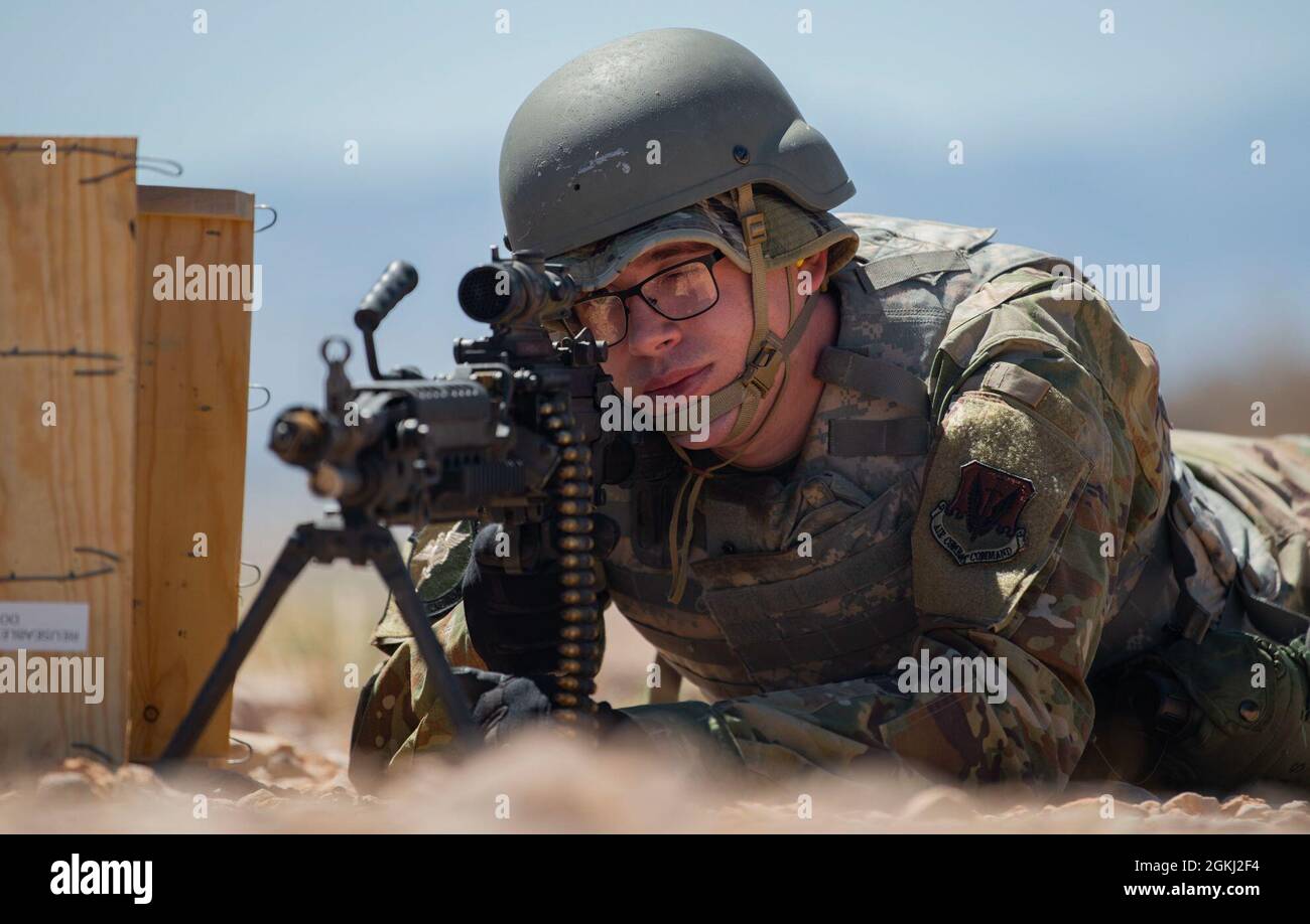 U.S. Air Force Senior Airman Evan Havel, 58th Rescue Squadron cyber ...