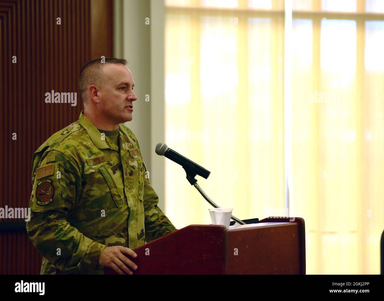 U.S. Air Force Chief Master Sgt. David Wolfe, Pacific Air Forces (PACAF ...