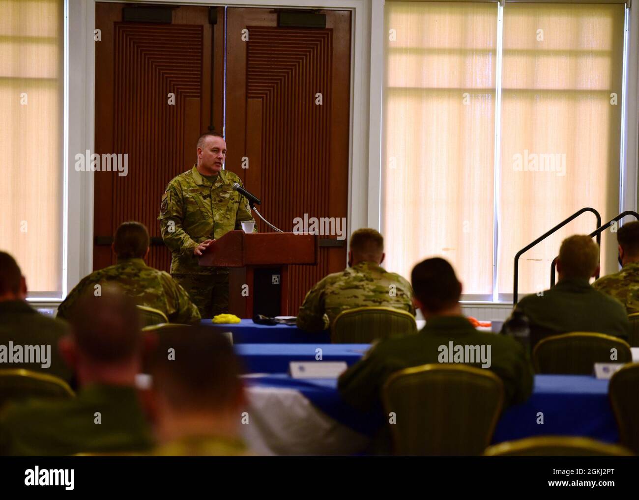 U.S. Air Force Chief Master Sgt. David Wolfe, Pacific Air Forces (PACAF ...