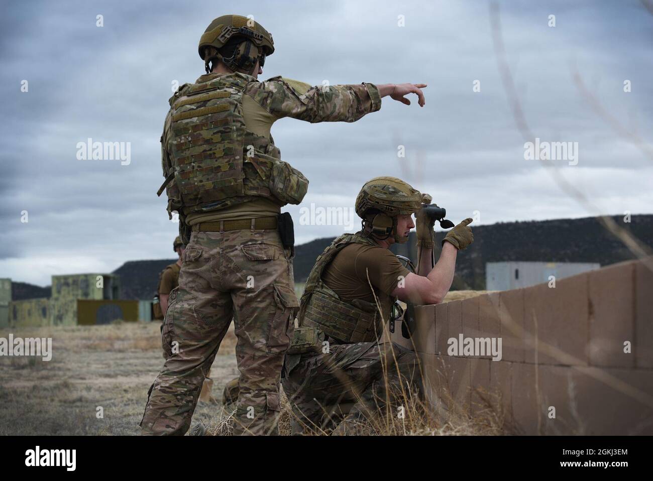 FORT CARSON, Colo. – Explosive Ordnance Disposal team members from the ...