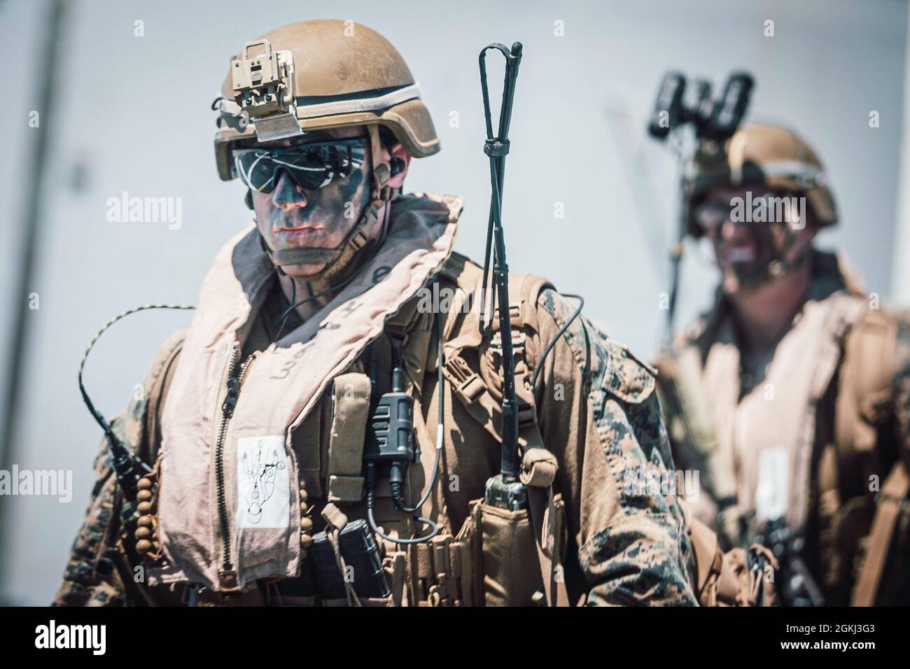 PACIFIC OCEAN (April 28, 2021) U.S. Marines with Alpha Company ...