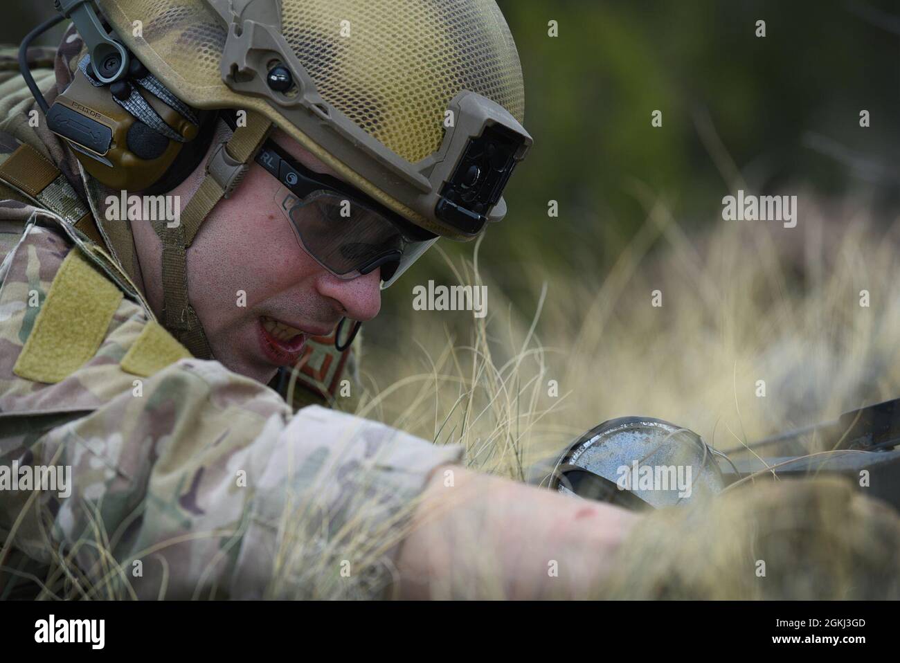 FORT CARSON, Colo. – U.S. Air Force Staff Sgt. George Green, 28th Civil ...