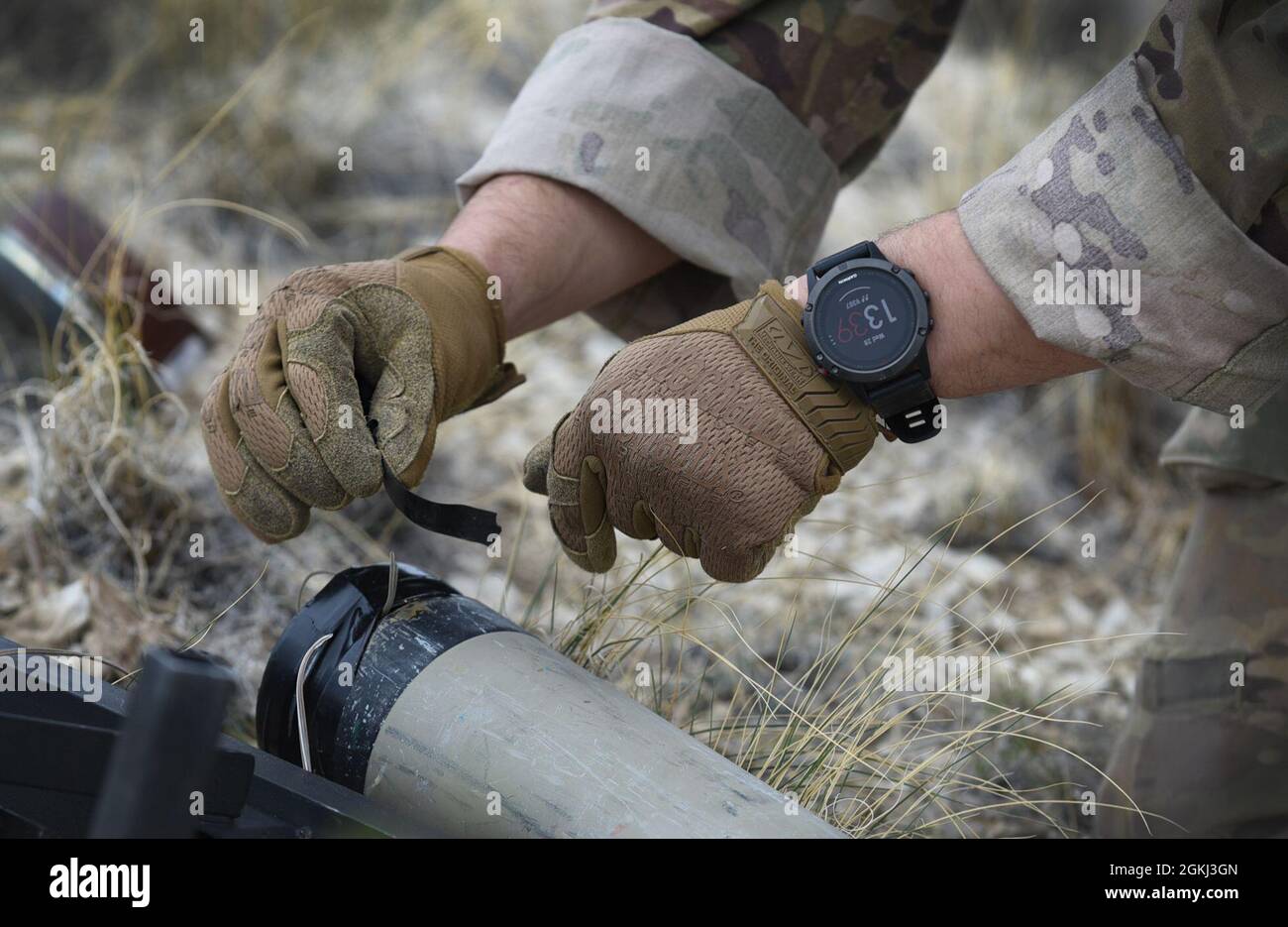 FORT CARSON, Colo. – U.S. Air Force Staff Sgt. George Green, 28th Civil ...