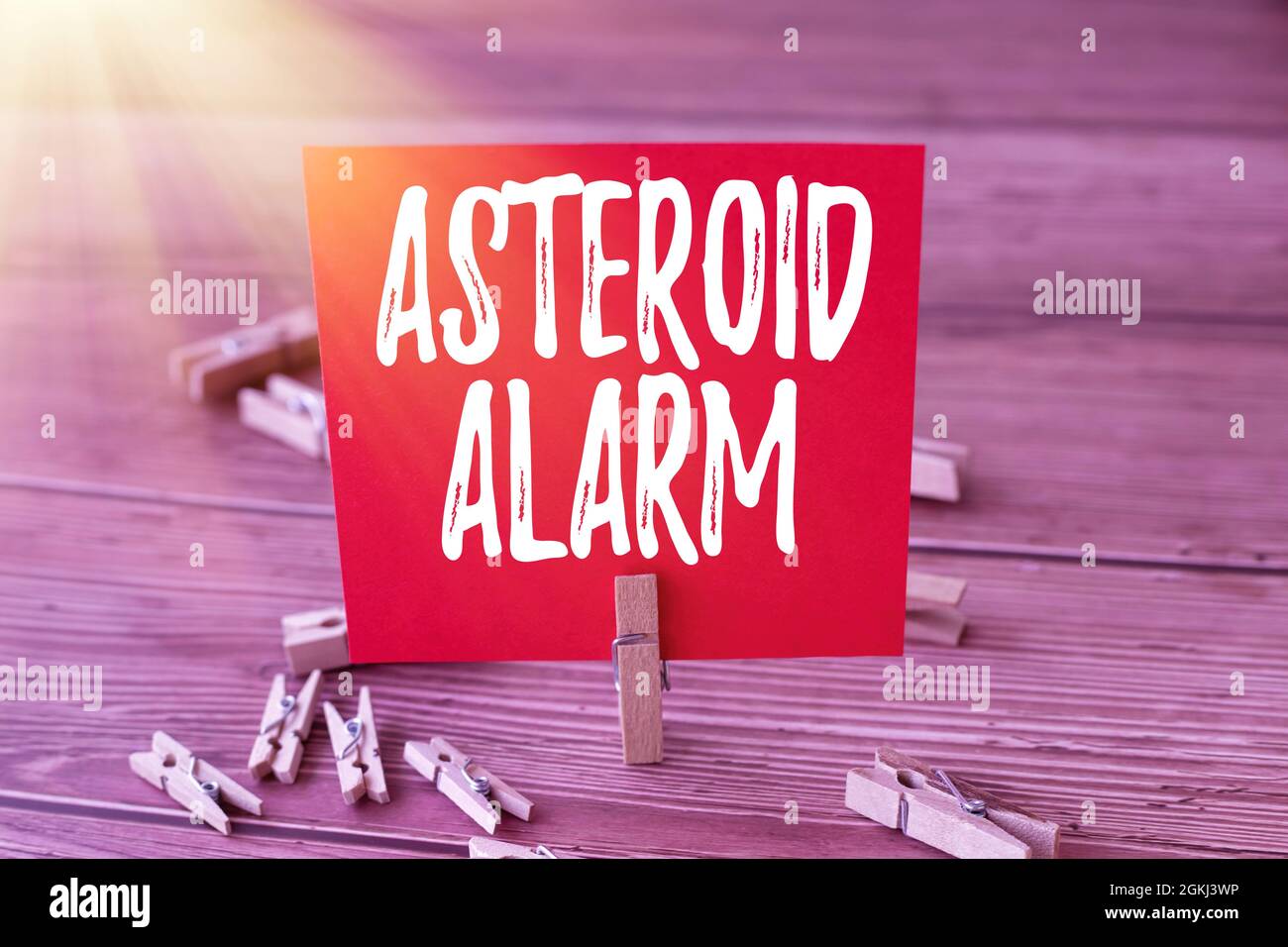 Inspiration showing sign Asteroid Alarm. Business approach warning to ...