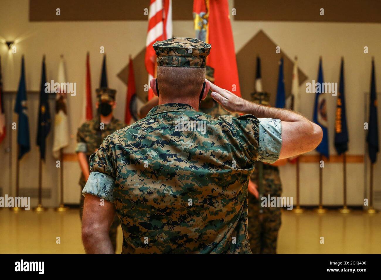 U.S. Marine Corps Lt. Col. Jarrad S. Caola, commander of 3d ...