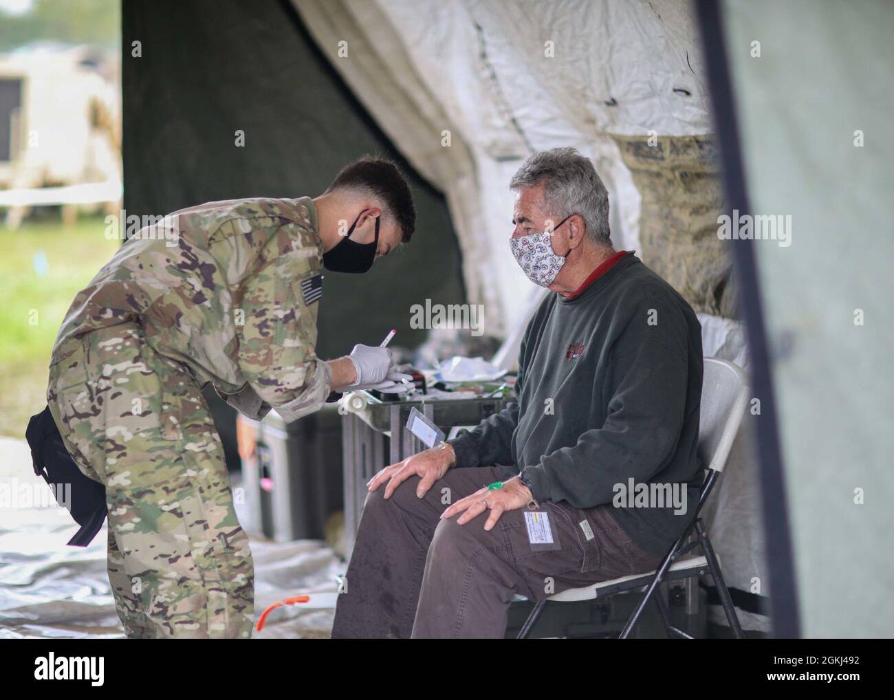 602nd area support medical company hi-res stock photography and images ...