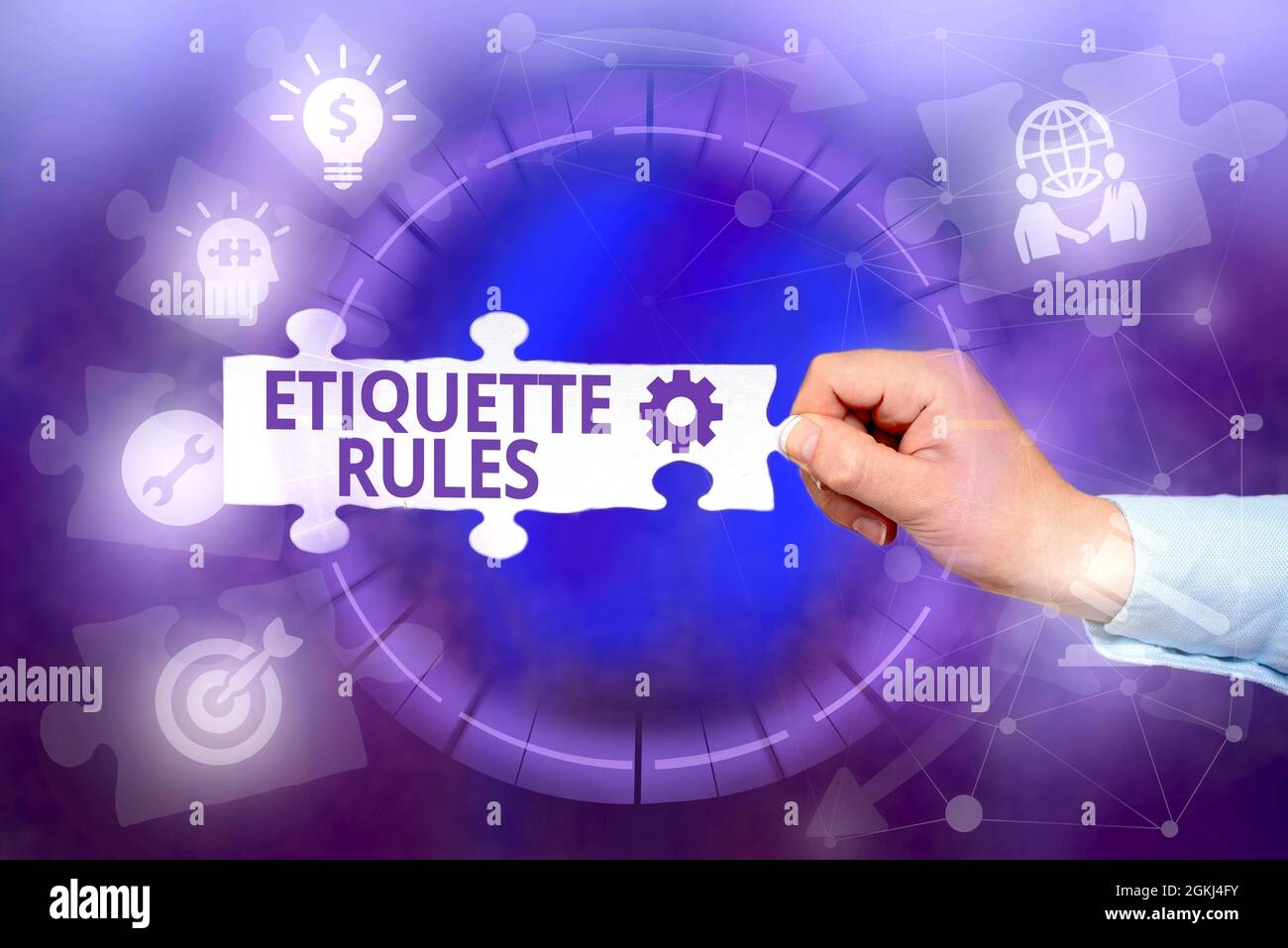 Conceptual display Etiquette Rules. Business approach customs that ... Conceptual display Etiquette Rules. Business approach customs that ...