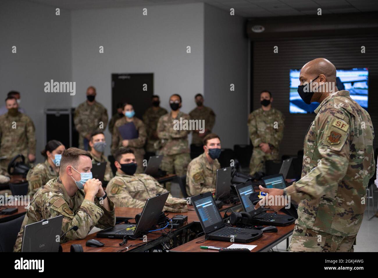 U.S. Air Force Brig. Gen. Roy W. Collins, director of Security Forces ...
