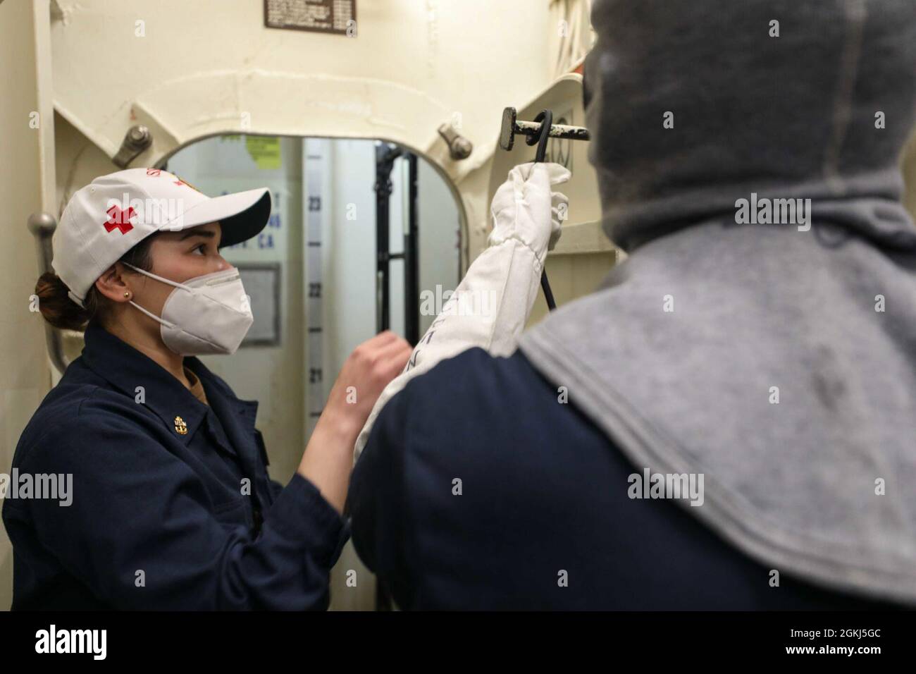PLYMOUTH, England (April 29, 2021) Chief Hospital Corpsman Janet Oliva ...