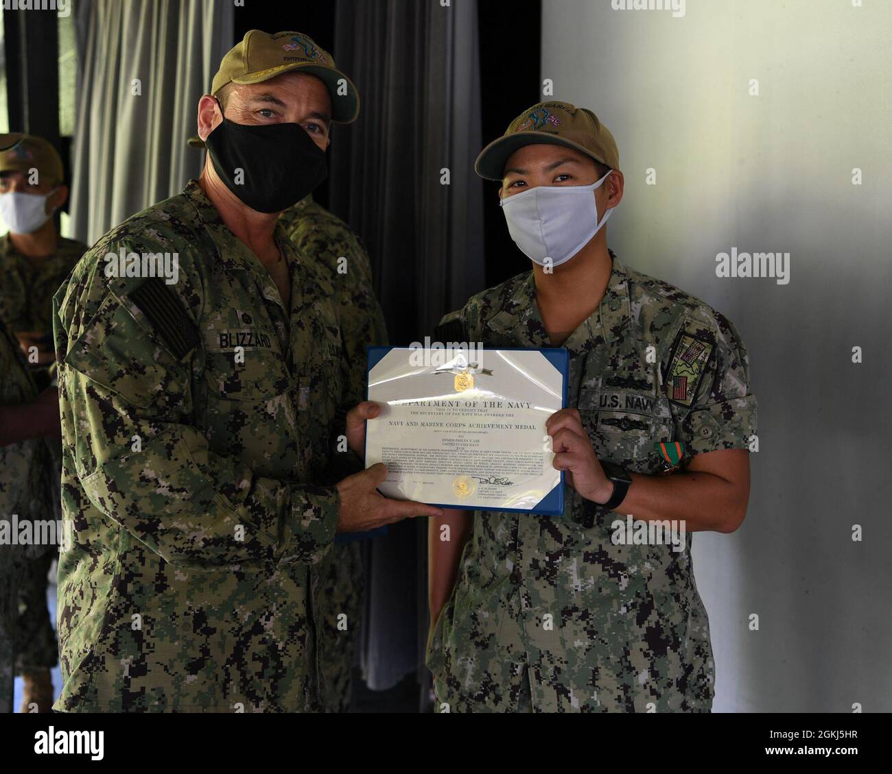 DIEGO GARCIA, British Indian Ocean Territory (April 29, 2021) – Ensign ...