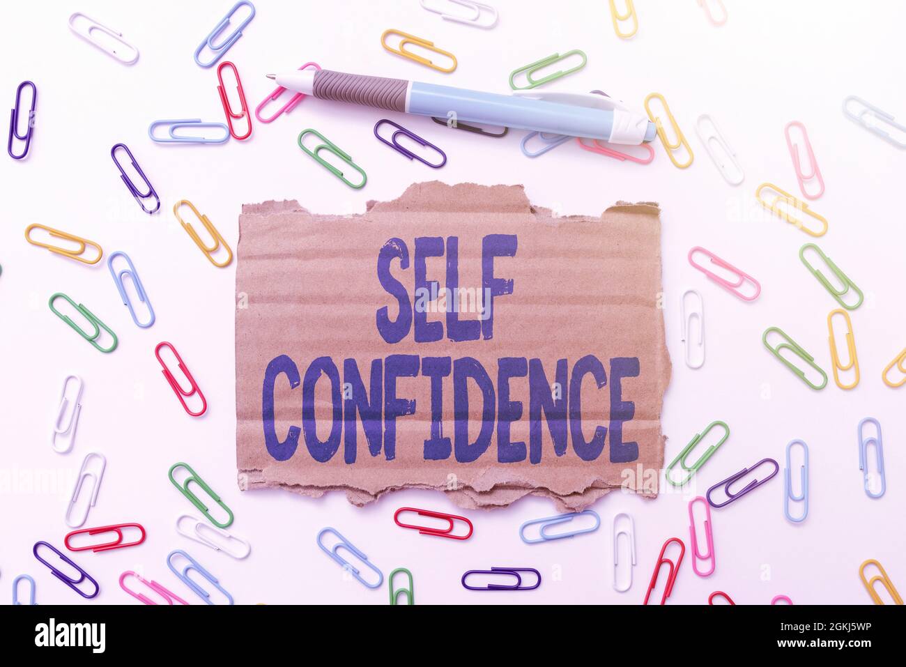 Inspiration showing sign Self Confidence. Conceptual photo a feeling of ...