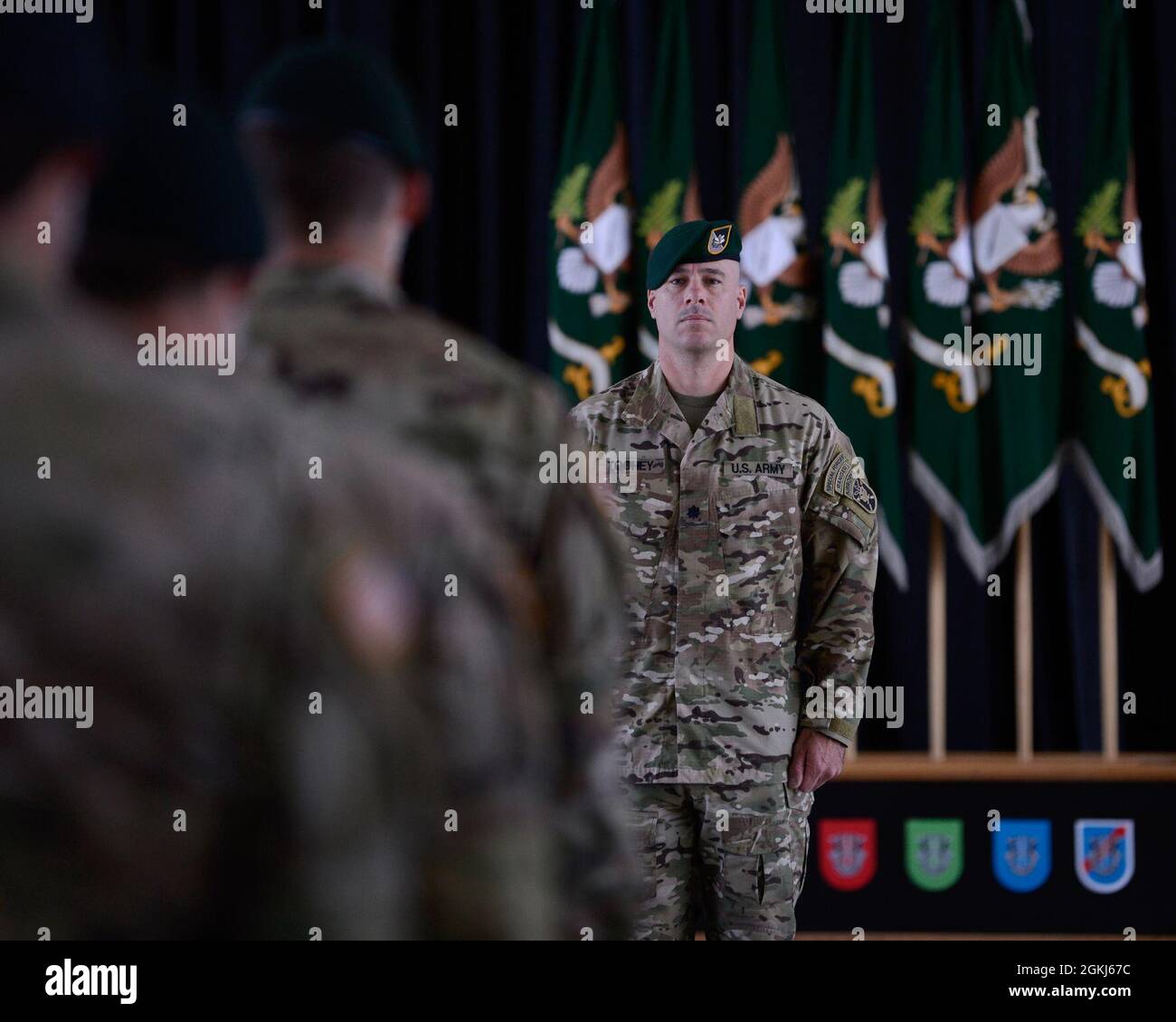 Lieutenant Colonel Patrick Toohey, commander, 4th Battalion, 1st ...