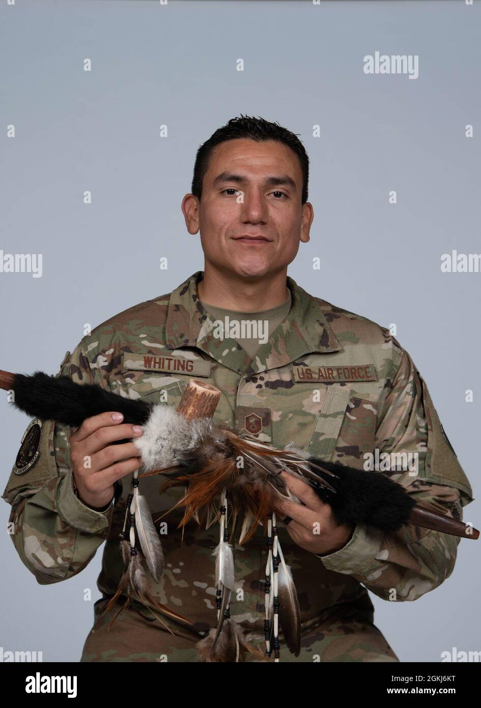 U.S. Air Force Master Sgt. David Whiting, 81st Medical Group diagnostic ...